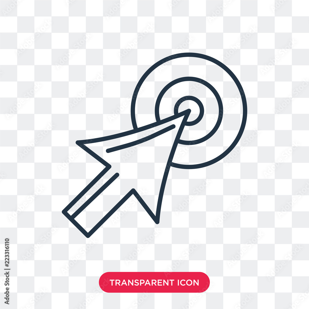 Select vector icon isolated on transparent background, Select logo ...