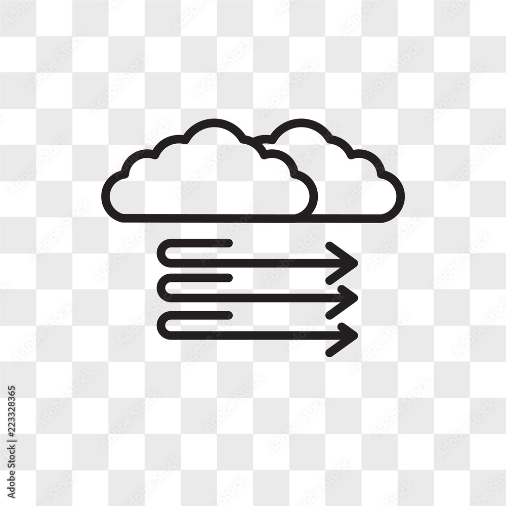 Pressure vector icon isolated on transparent background, Pressure logo ...