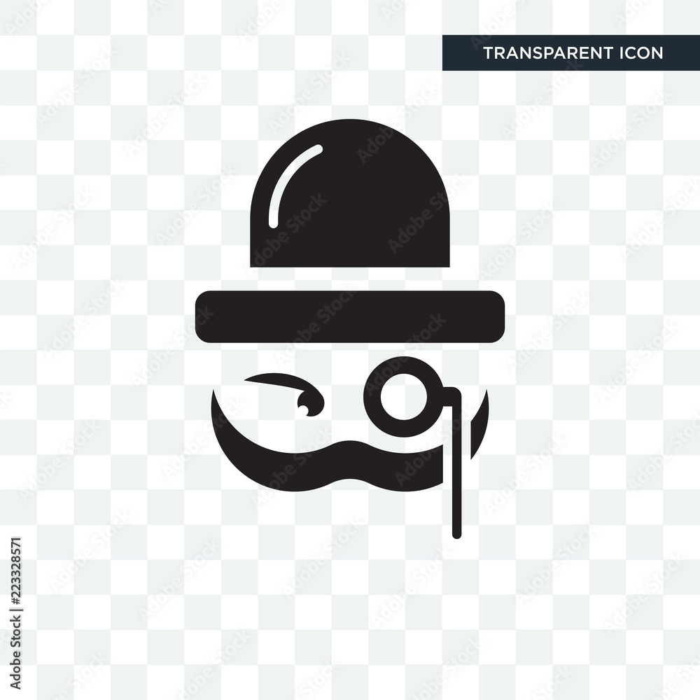 Sir vector icon isolated on transparent background, Sir logo design ...