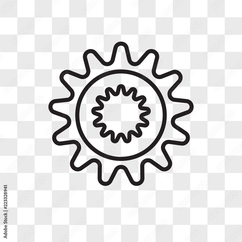 Heat vector icon isolated on transparent background, Heat logo design ...