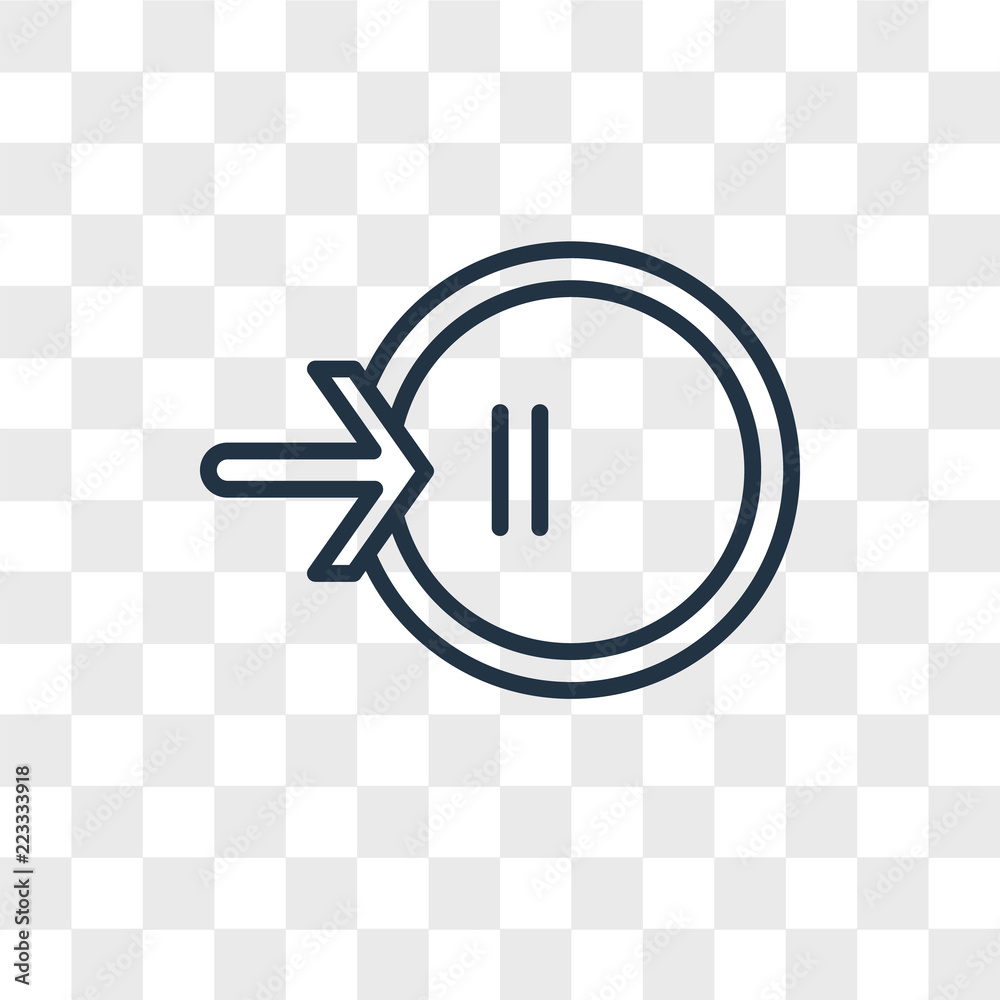 Login vector icon isolated on transparent background, Login logo design ...