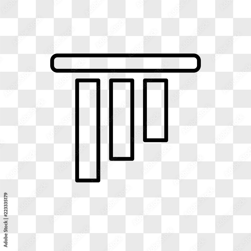 Object alignment vector icon isolated on transparent background, Object ... Object alignment vector icon isolated on transparent background, Object ...