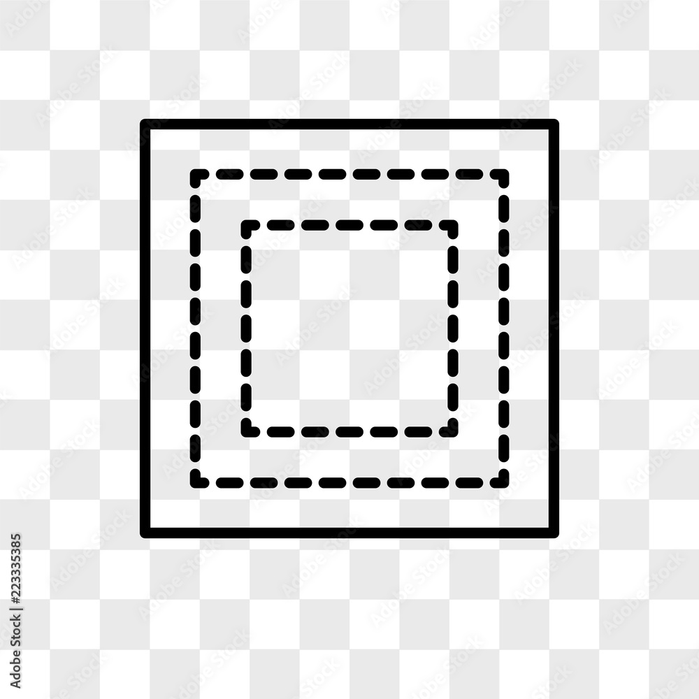 Rectangle vector icon isolated on transparent background, Rectangle ... Rectangle vector icon isolated on transparent background, Rectangle ...
