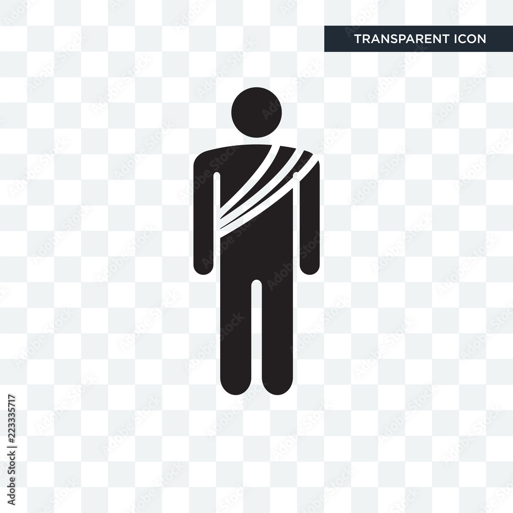 Accident vector icon isolated on transparent background, Accident logo ...
