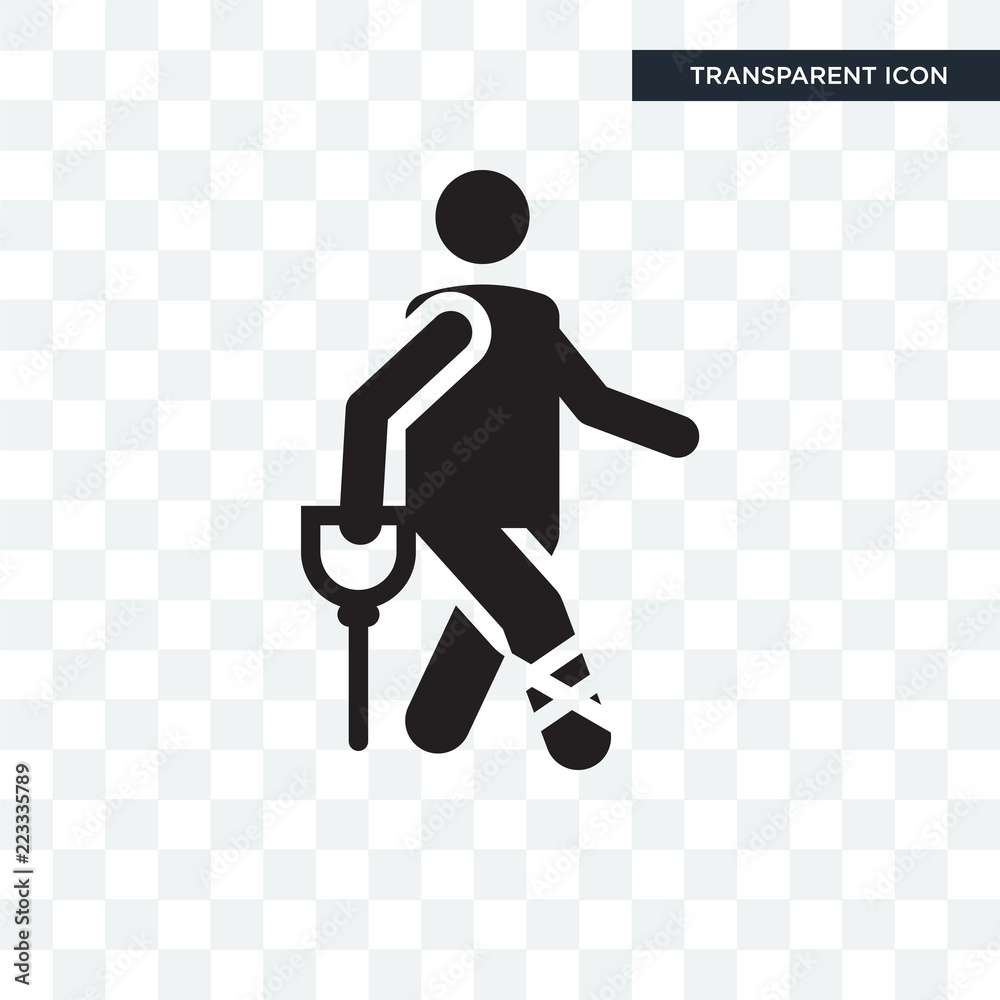 Accident vector icon isolated on transparent background, Accident logo ...