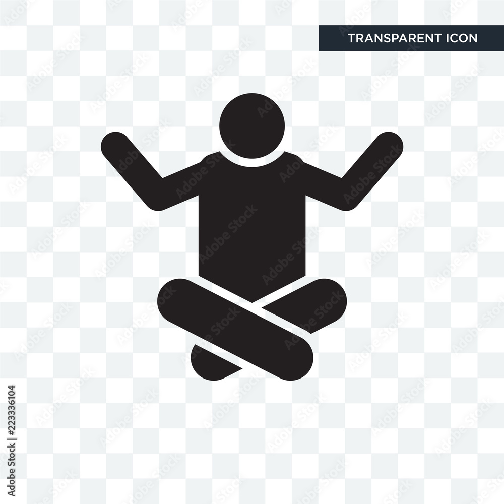 Relax vector icon isolated on transparent background, Relax logo design ...