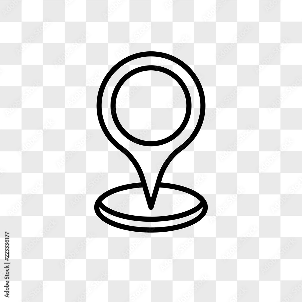 Placeholder vector icon isolated on transparent background, Placeholder ...