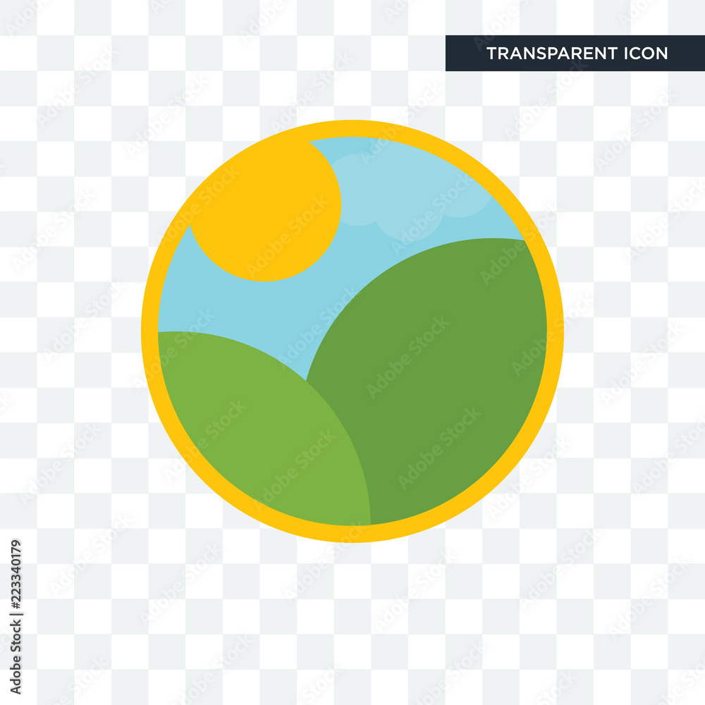 farm vector icon isolated on transparent background, farm logo design ...