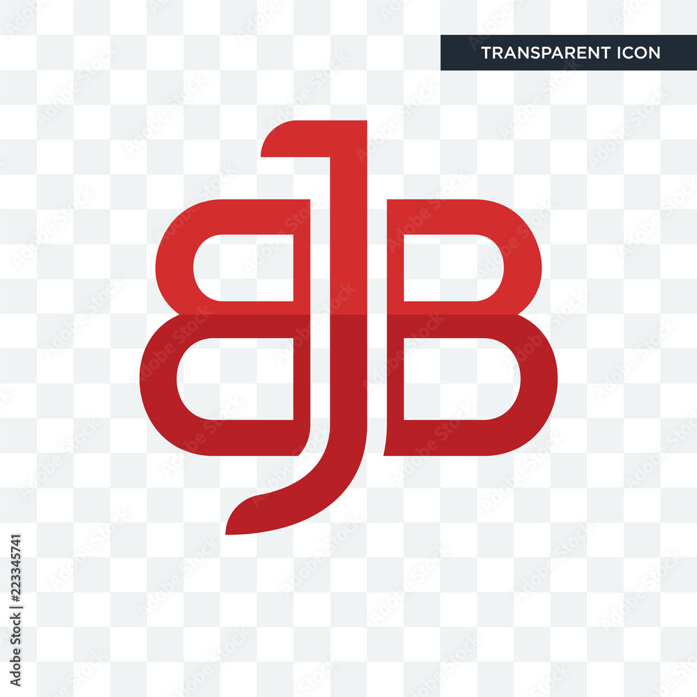 bbj vector icon isolated on transparent background, bbj logo design ...