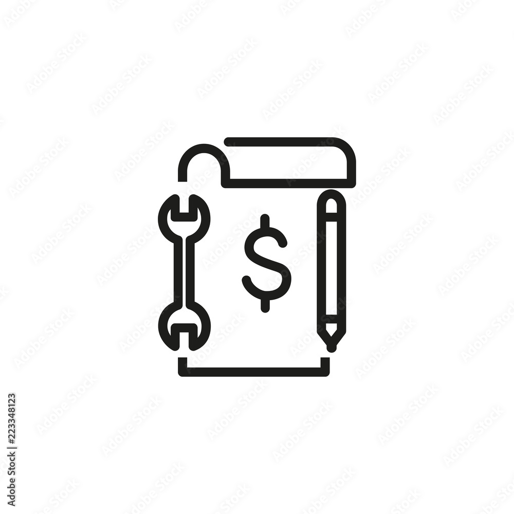 Cost Estimate Icon