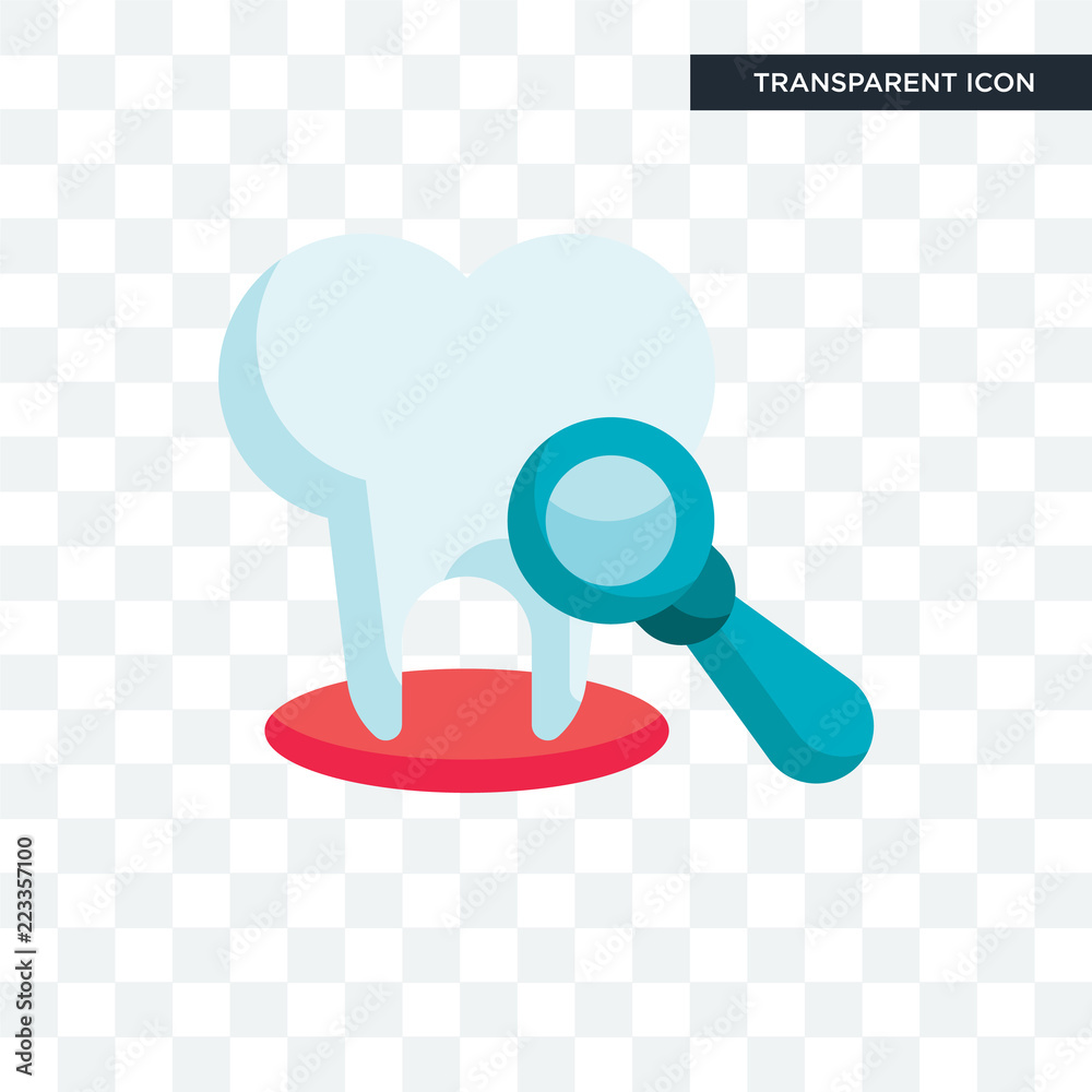 Caries vector icon isolated on transparent background, Caries logo ...