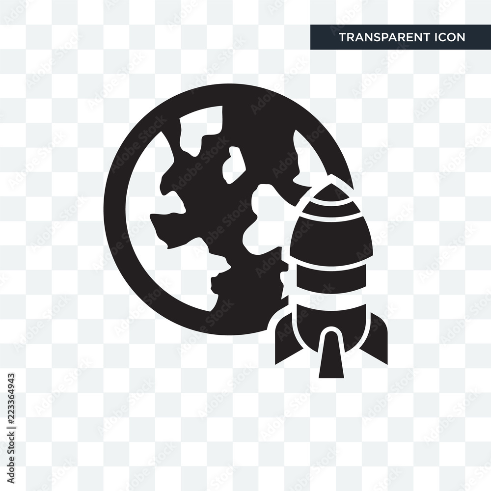 Pollution vector icon isolated on transparent background, Pollution ...