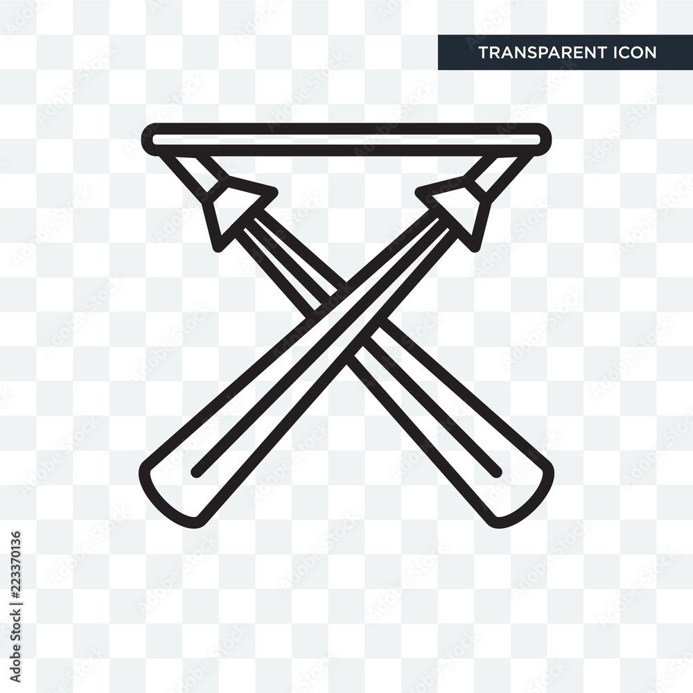 Stage vector icon isolated on transparent background, Stage logo design ...
