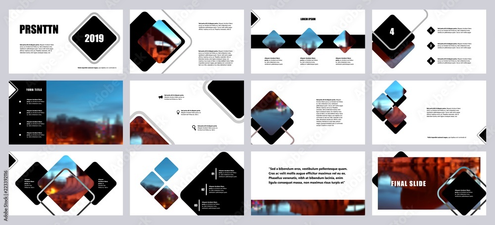 Business backgrounds of digital technology. Colored and blurred ...
