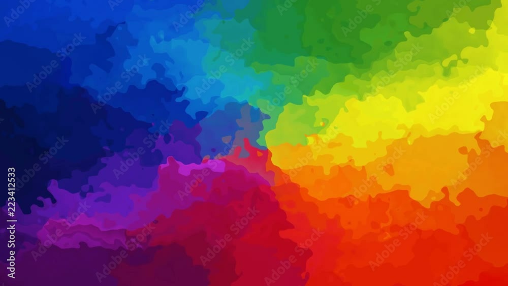 abstract animated stained background seamless loop video - watercolor ...