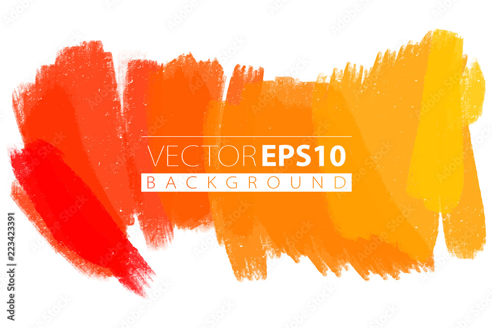 artistic backdrop, vector with brush strokes, brush paint look ...