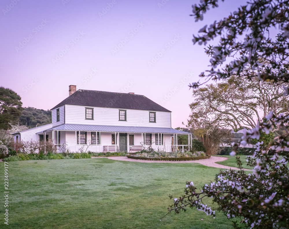 Photo & Art Print Mission House, also known as Kemp House, is New ...