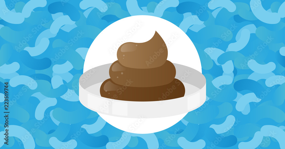 Fecal microbiota transplant (FMT) or stool transplant procedure concept ...