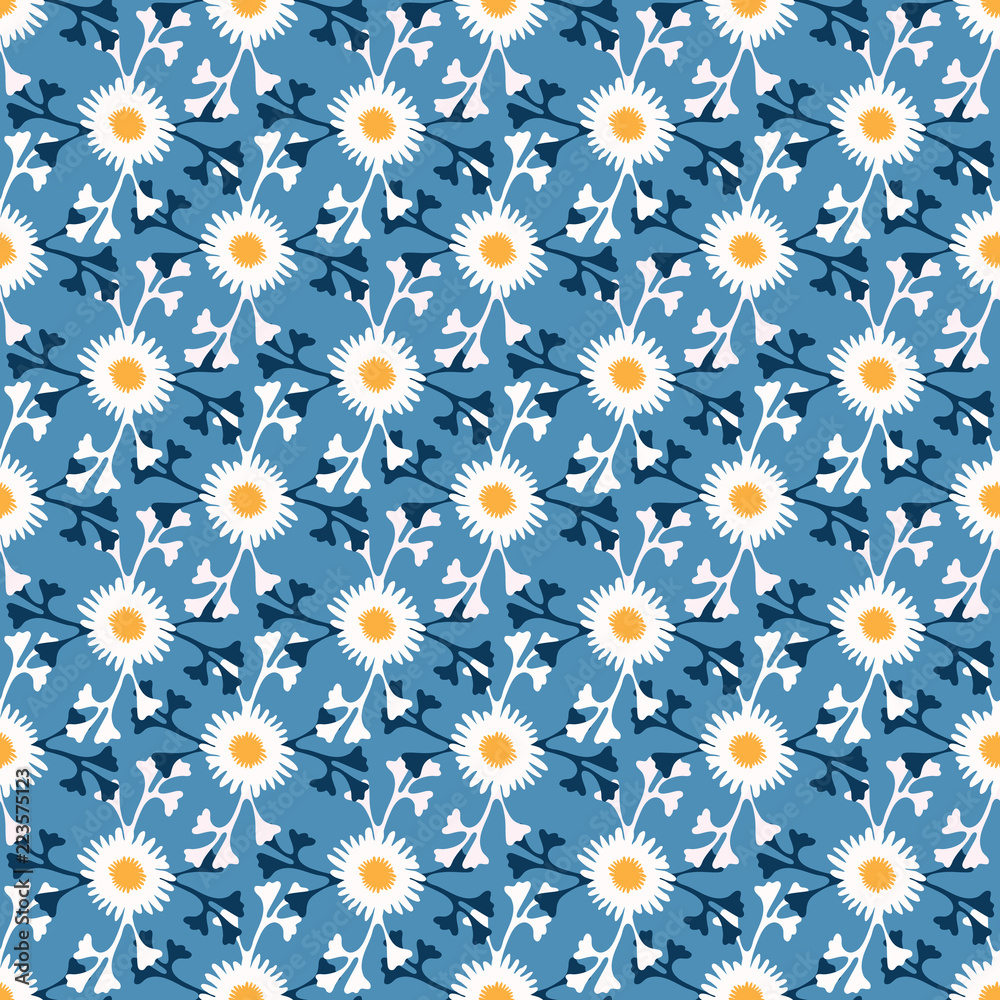 Daisy Tile Background