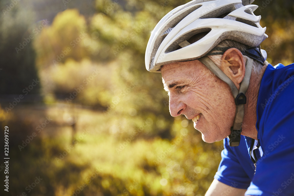 Bike Helmet Side View