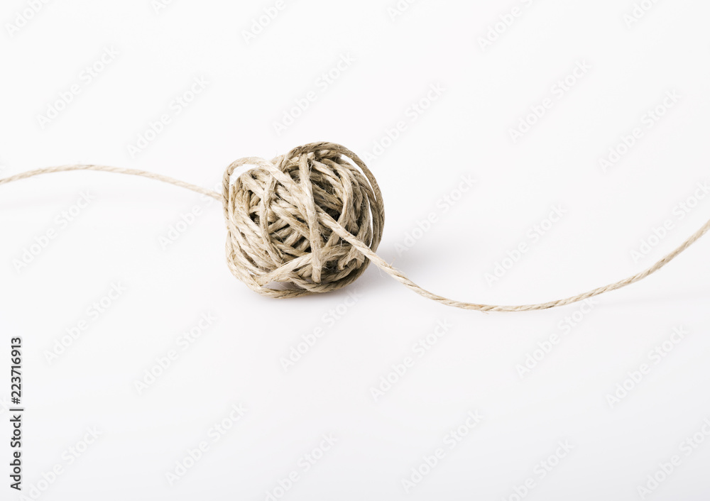 Knoten, Schnur Stock Photo | Adobe Stock