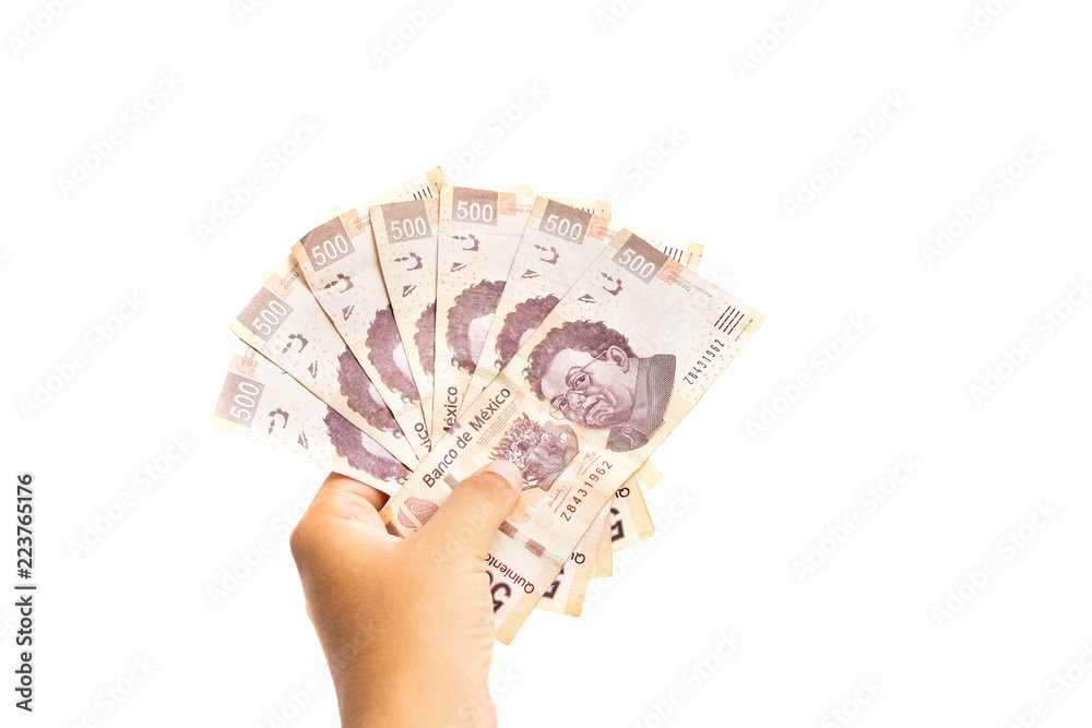 Mexican Pesos Stock Photo | Adobe Stock