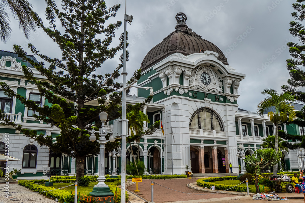 Maputo Central Train Station, Mozambique Stock Photo | Adobe Stock
