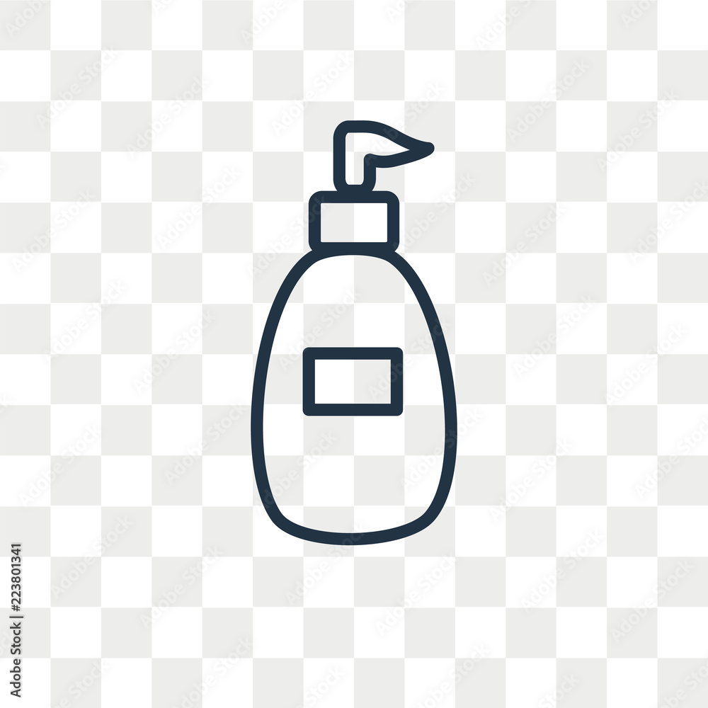 Skincare vector icon isolated on transparent background, Skincare logo ...