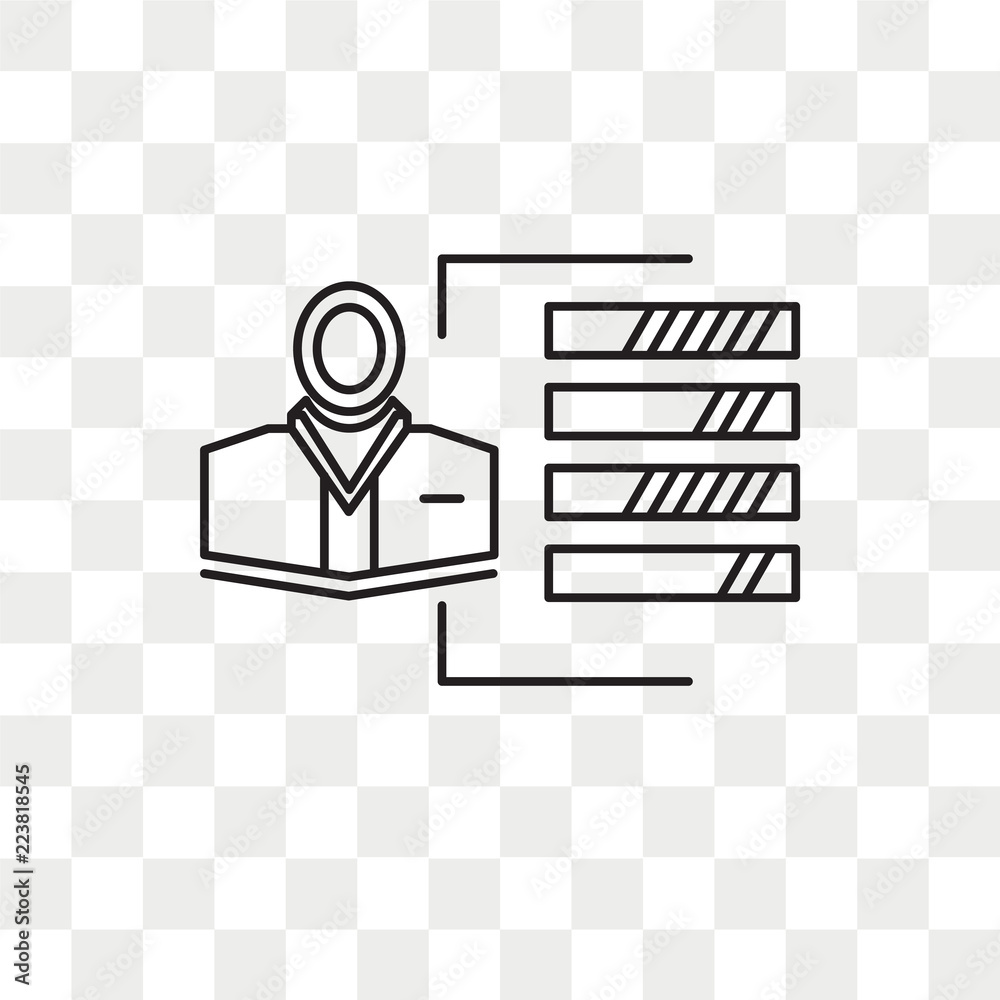 Skills vector icon isolated on transparent background, Skills logo ...