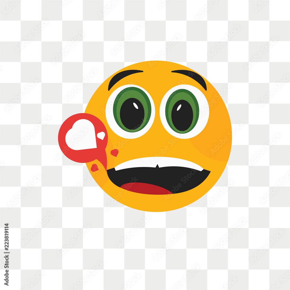 Ugly smile vector icon isolated on transparent background, Ugly smile ...