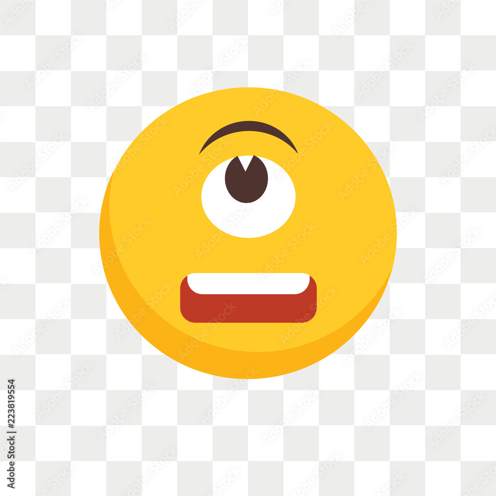 Cyclops vector icon isolated on transparent background, Cyclops logo ...