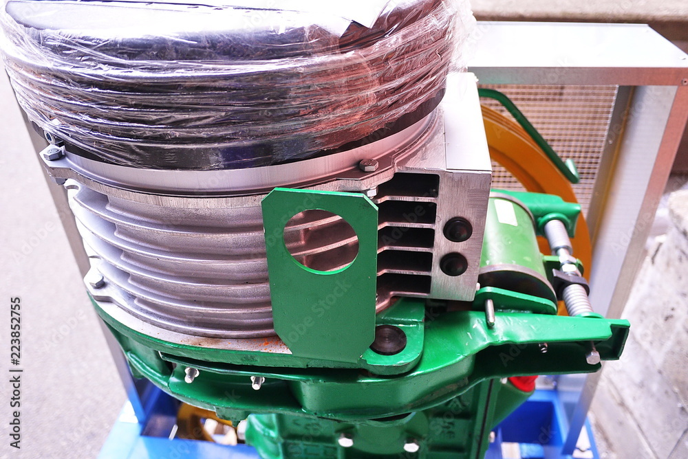 Electric drive of passenger Elevator with asynchronous motor. This ...