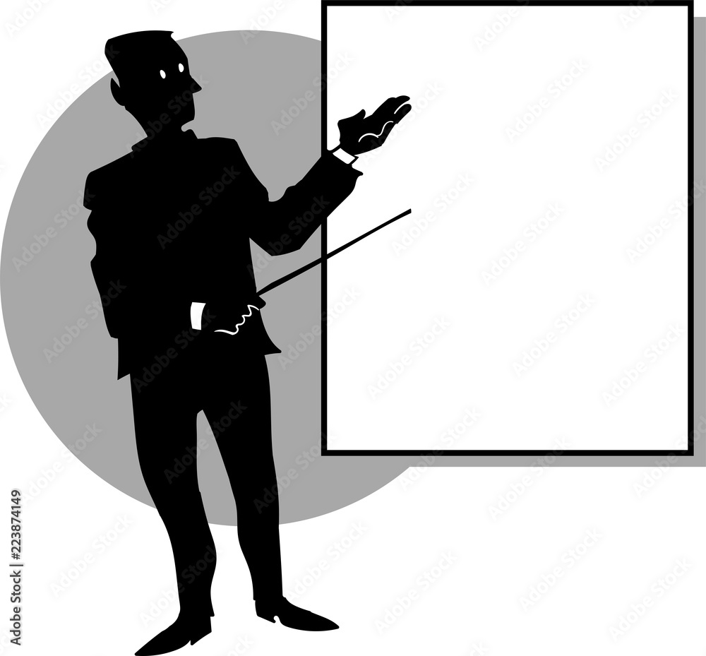 Business Presentation Silhouette