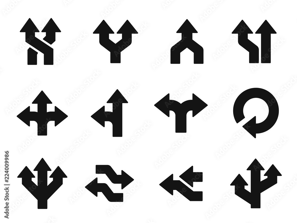 Street Signs Arrows