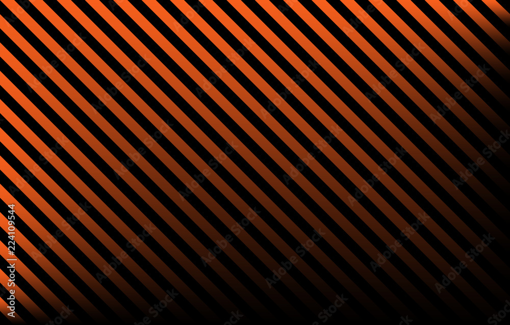Orange And Black Striped Wallpaper