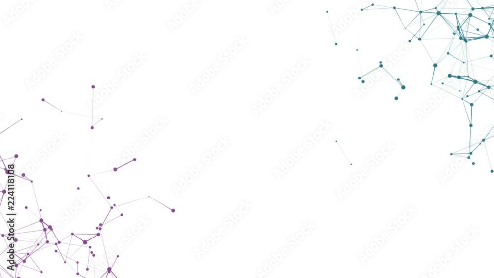 Structures of lines on a white background.Abstract space background ...