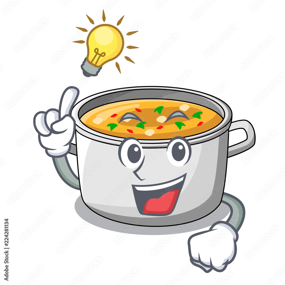 Cartoon Soup Pot