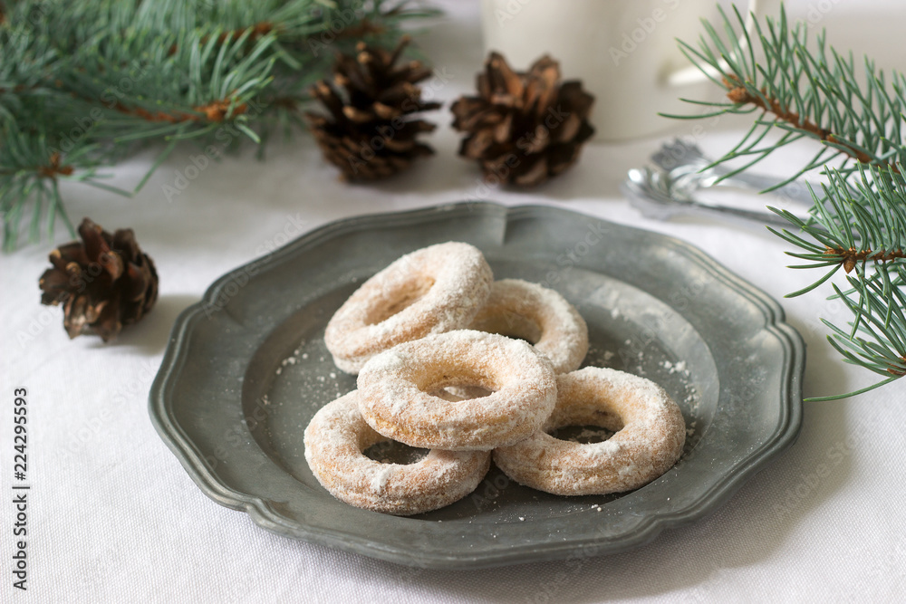 Traditional Romanian Cookies