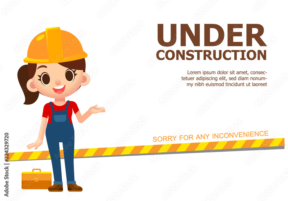 Under Construction Vector