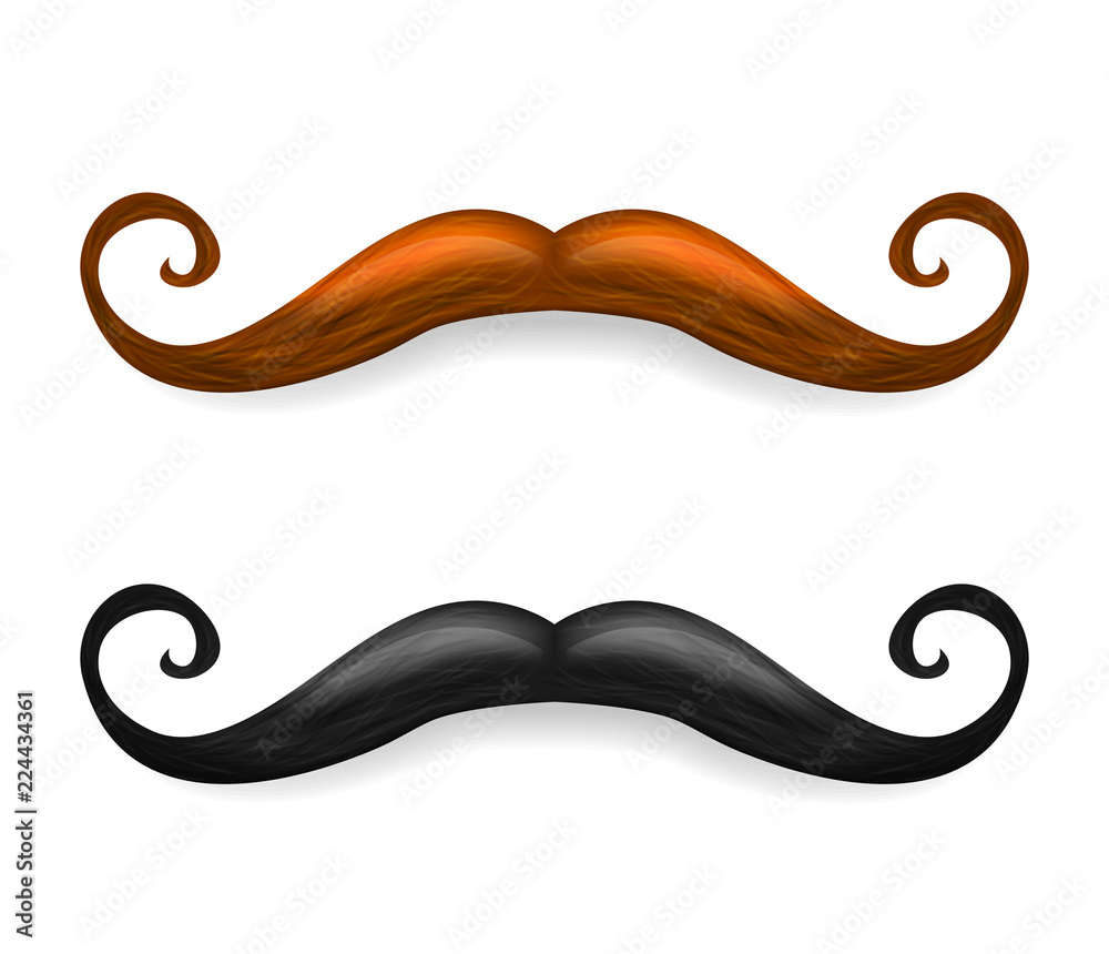 Mustache Vector Ai