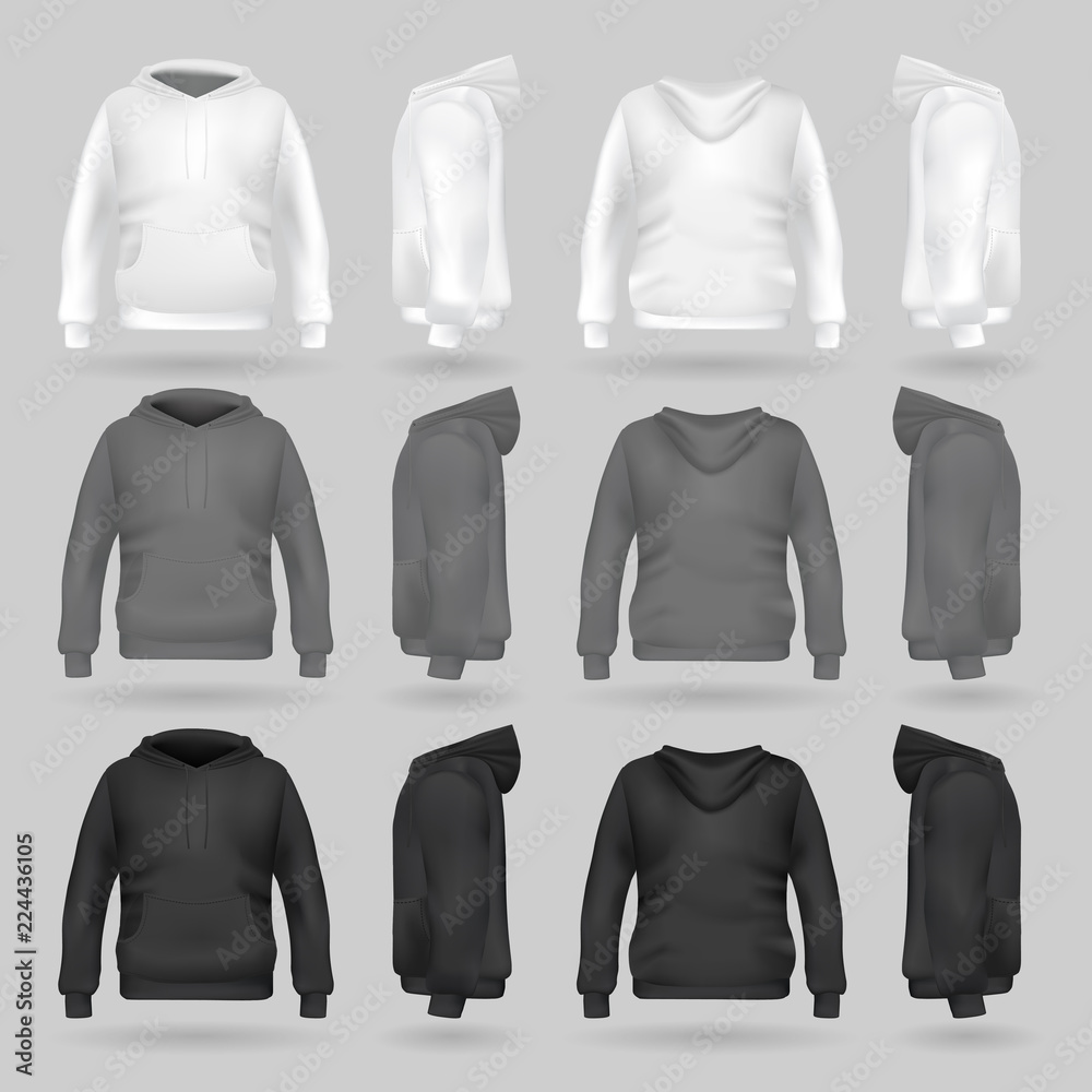Sweatshirt Back Template