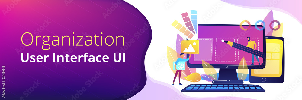 Designers are working on the desing of web page. Web design, User ...