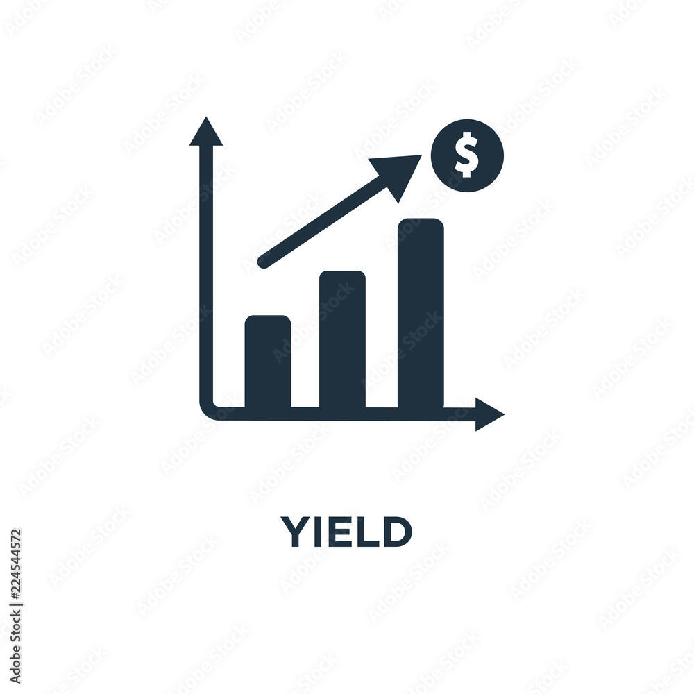 yield icon Stock Vector | Adobe Stock