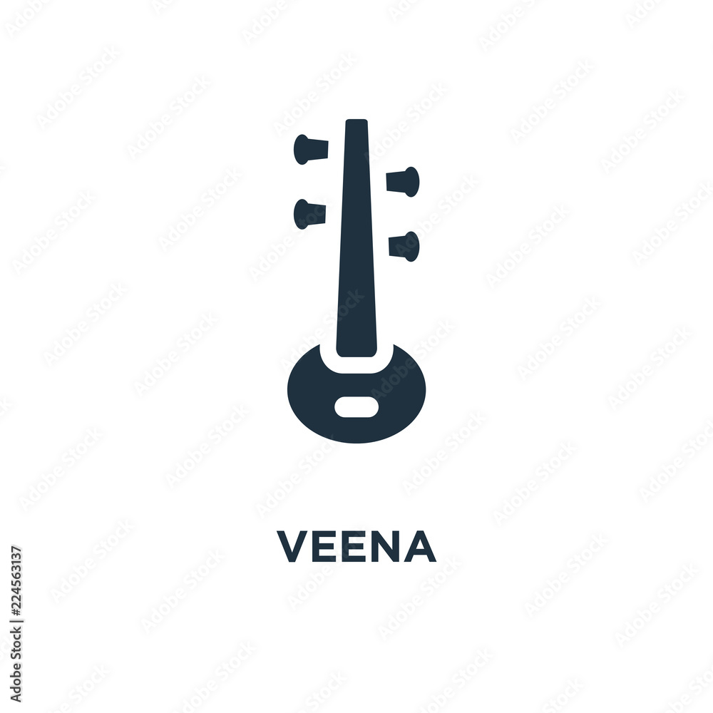 veena icon Stock Vector | Adobe Stock