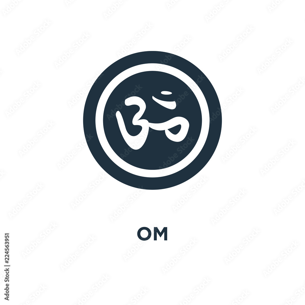 Vetor de om icon do Stock | Adobe Stock