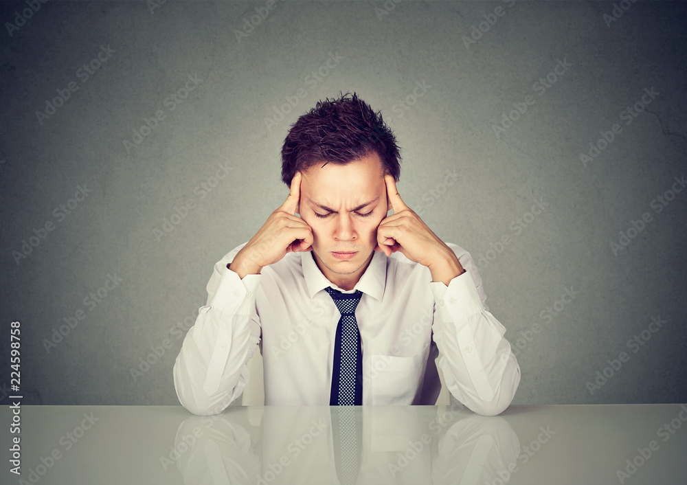 Sad Thinking Person