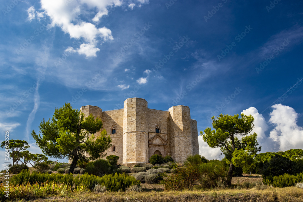 Castel del Monte, the famous and mysterious octagonal castle built in ...