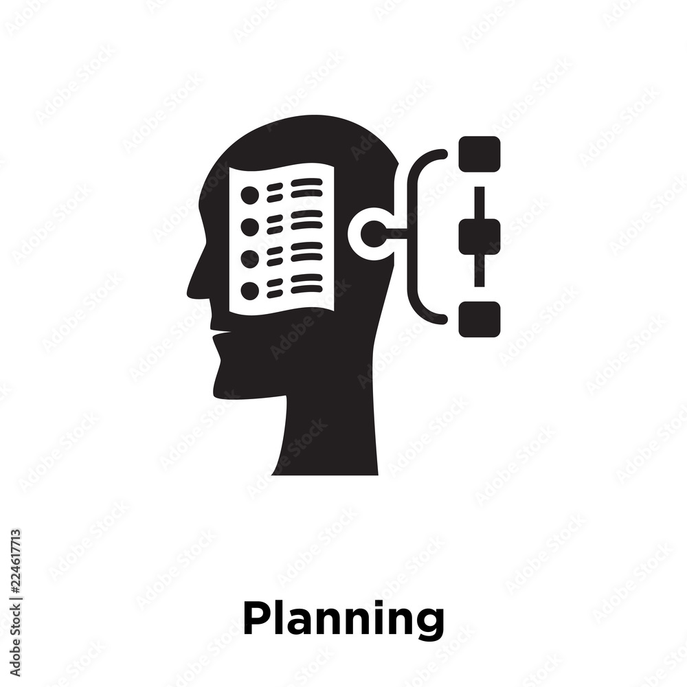 Planning Icon Vector