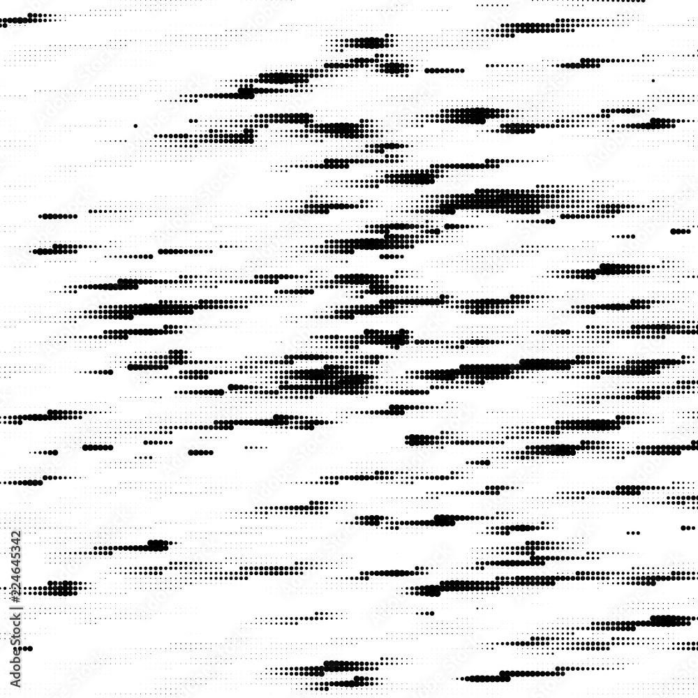 Grunge halftone pattern. Pointillism, stipplism style. Textured ...