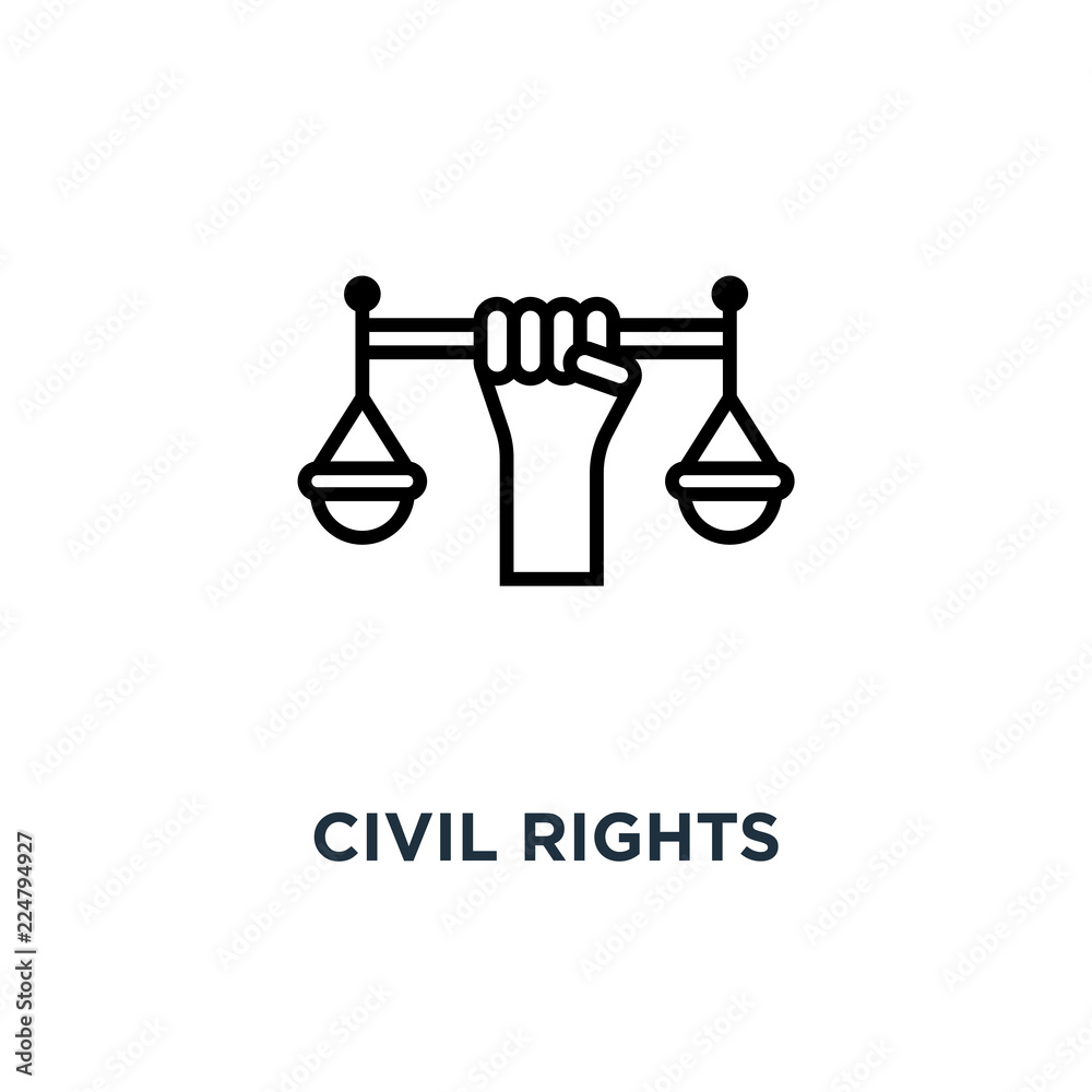 civil rights icon. civil rights concept symbol design, vector il Stock Vector | Adobe Stock
